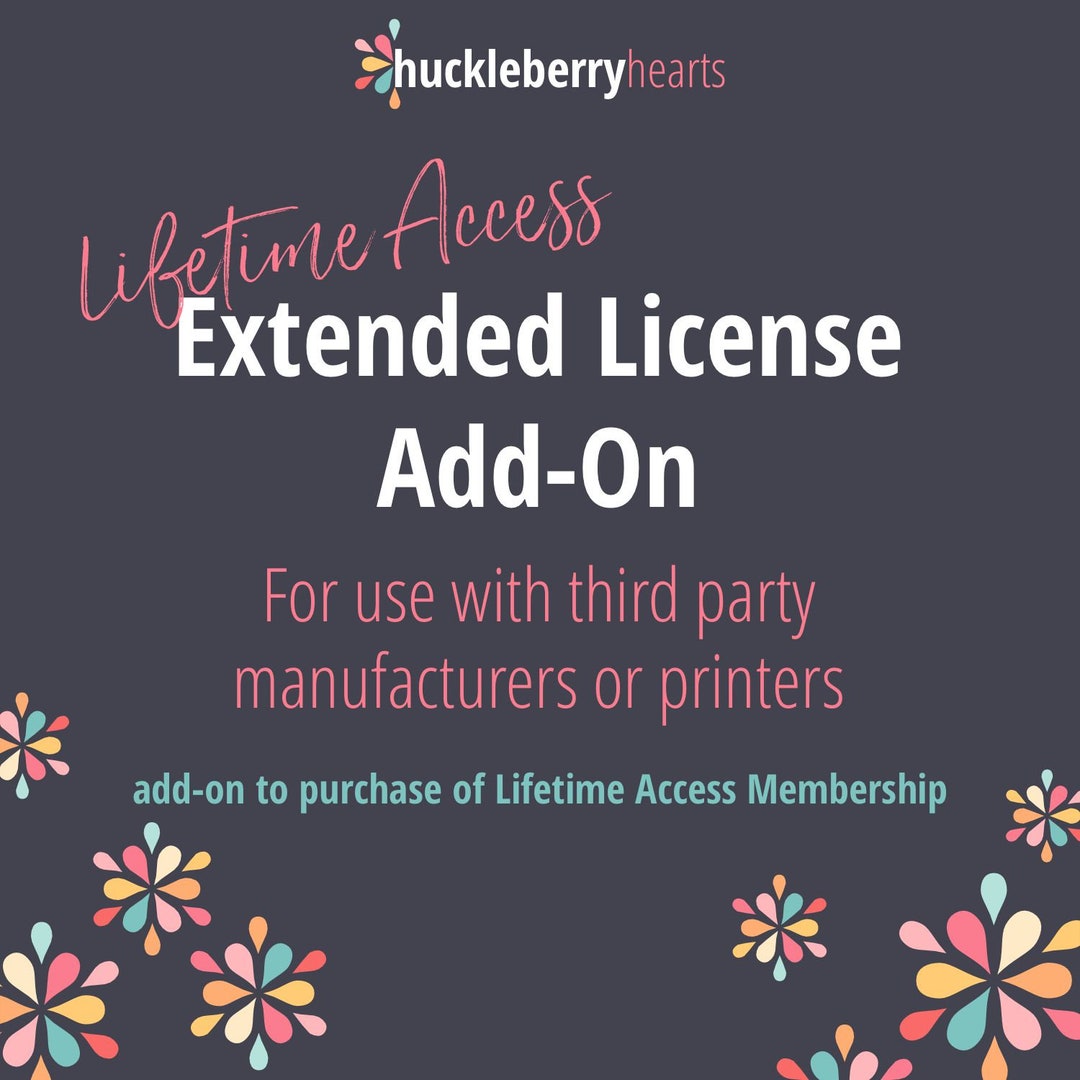 Print on Demand Extended License for Lifetime Access Membership, Third ...