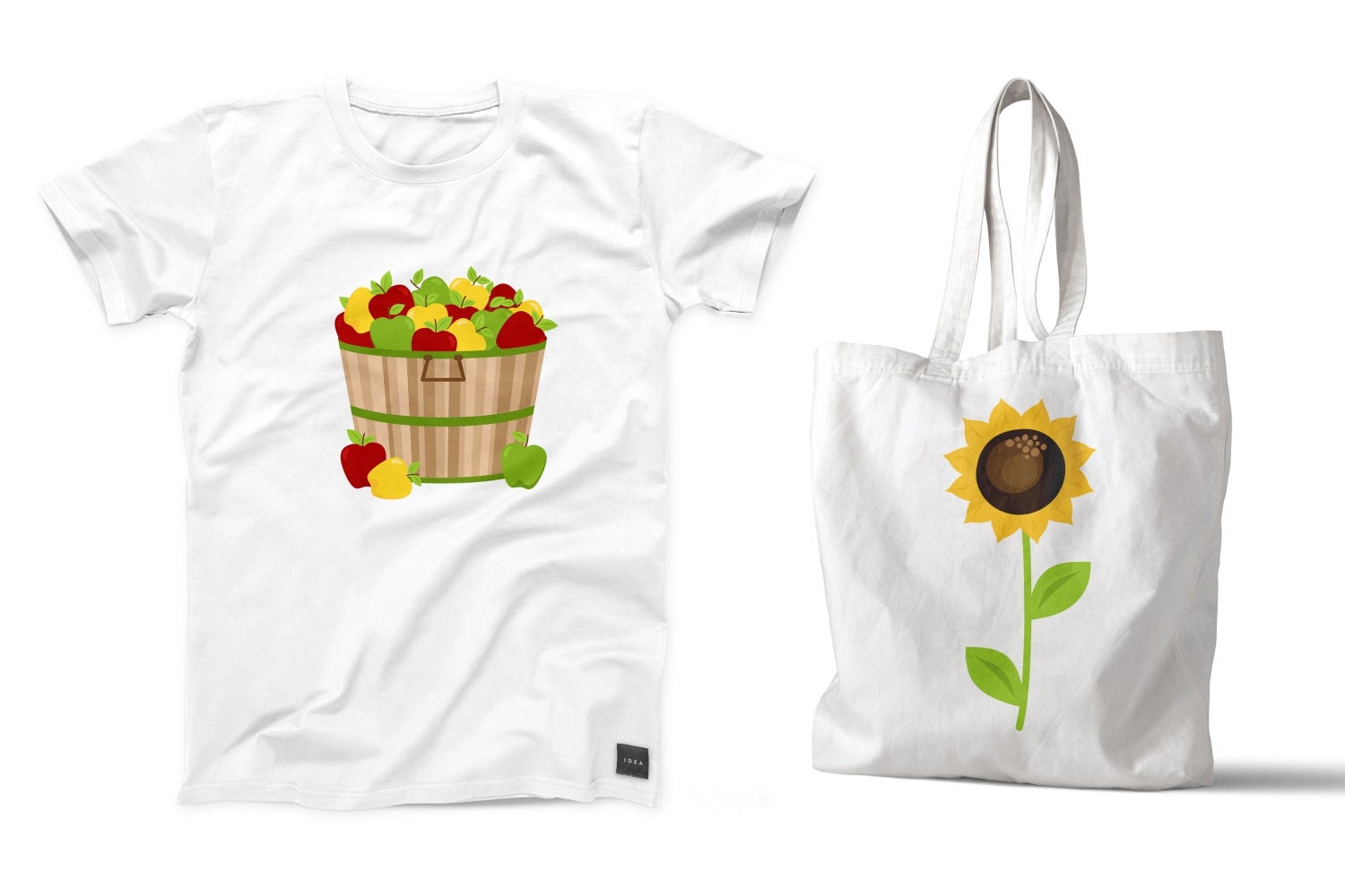 Apple Clipart, Fall SVG Bundle, Autumn Apple PNG Set, Cute Thanksgiving ...