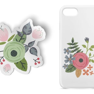 Rose Garden Clipart, Flower SVG Bundle, Flower Clipart SVG, Rose Flower ...