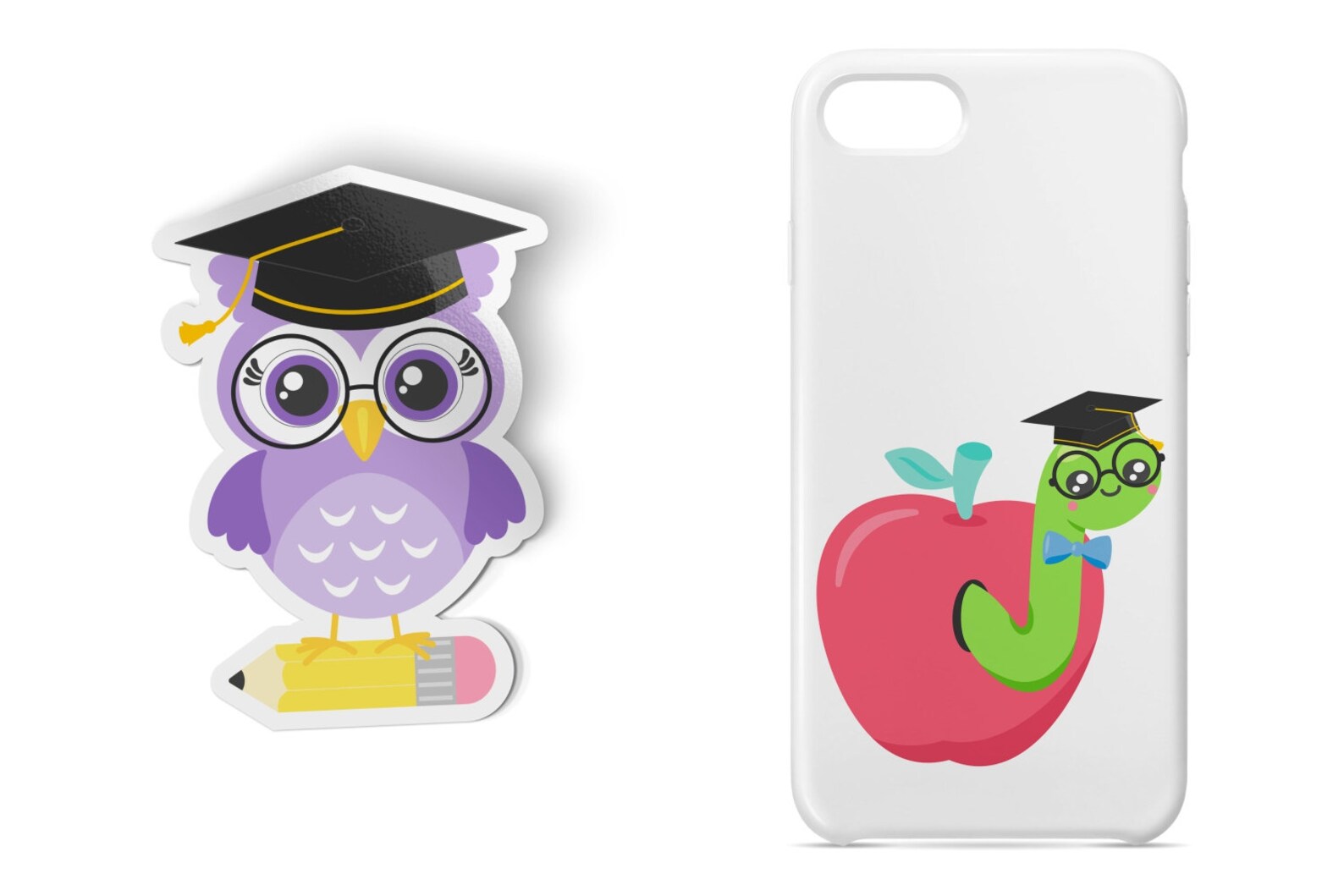 Graduation Owls Clipart Graduation Owls Svg School Owls - Etsy