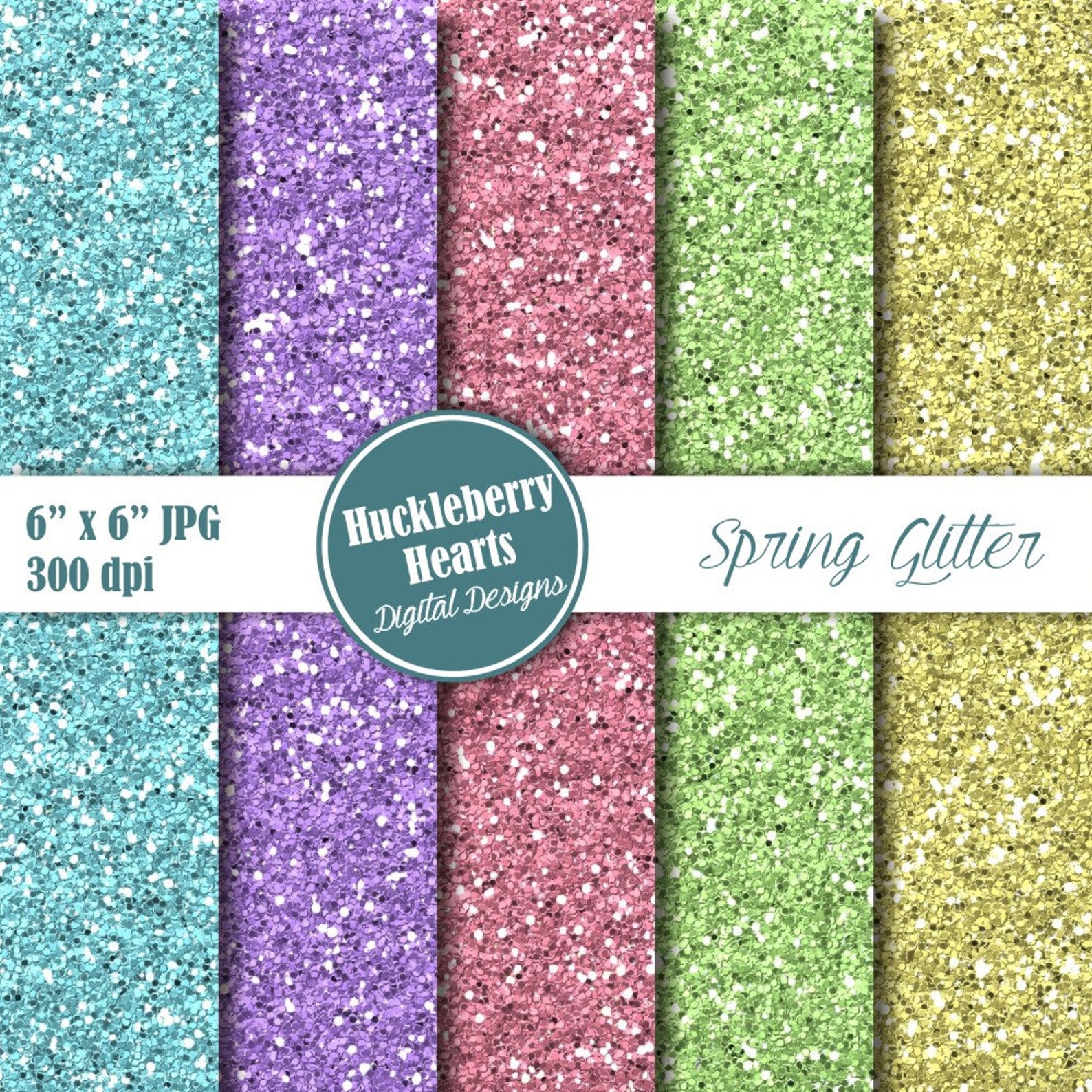 Digital Glitter Paper Spring Glitter Paper Glitter Paper - Etsy