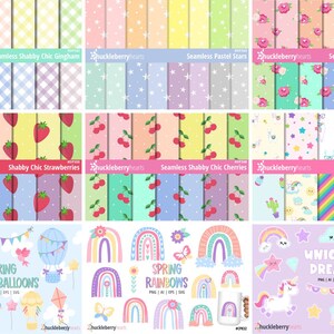 Spring Clipart Bundle, Spring SVG Bundle, Spring Graphics Bundle ...