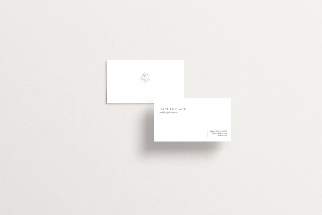 Business Card Template - Etsy