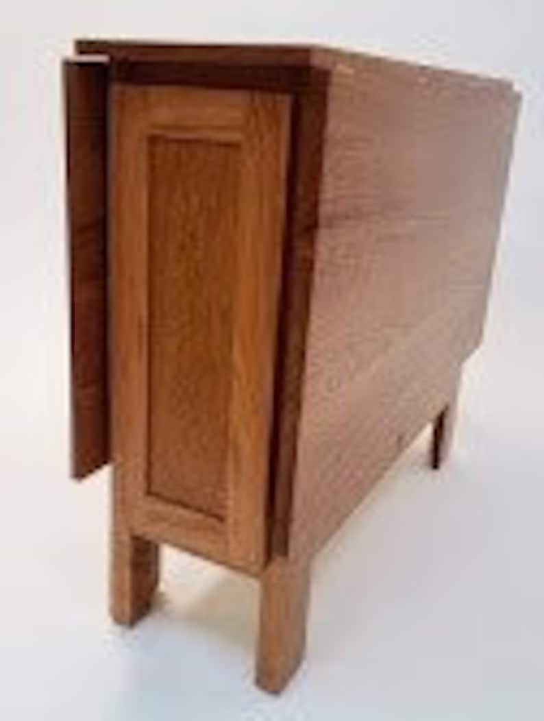 Cherry Drop Leaf Dining Table - Etsy