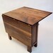 Walnut Drop Leaf Dining Table - Etsy