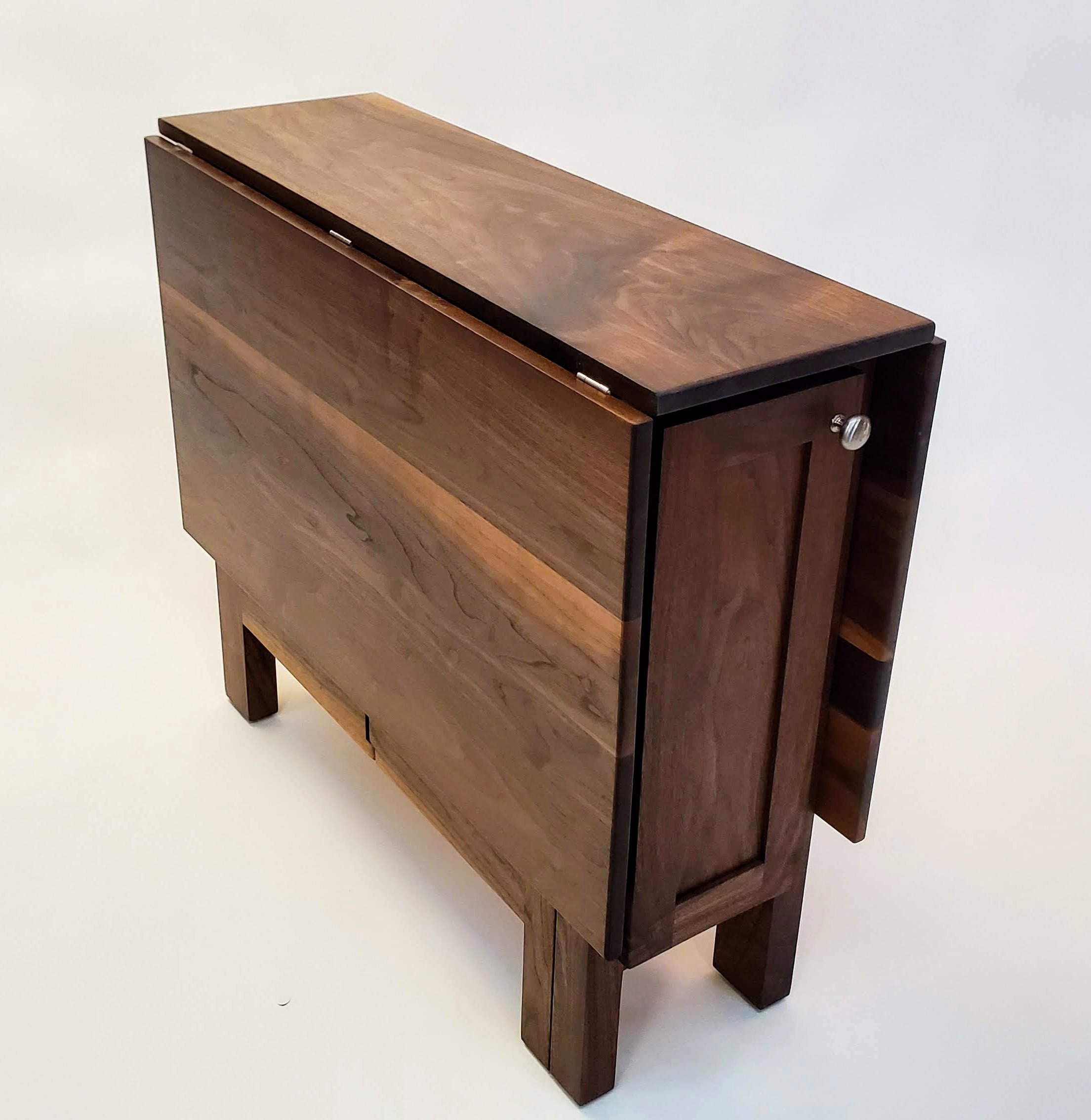 Walnut Drop Leaf Dining Table - Etsy