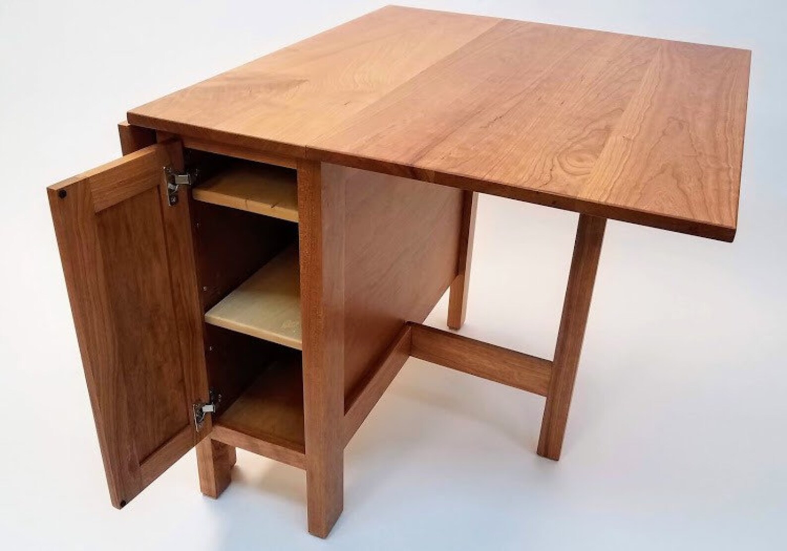 Cherry Drop Leaf Dining Table - Etsy