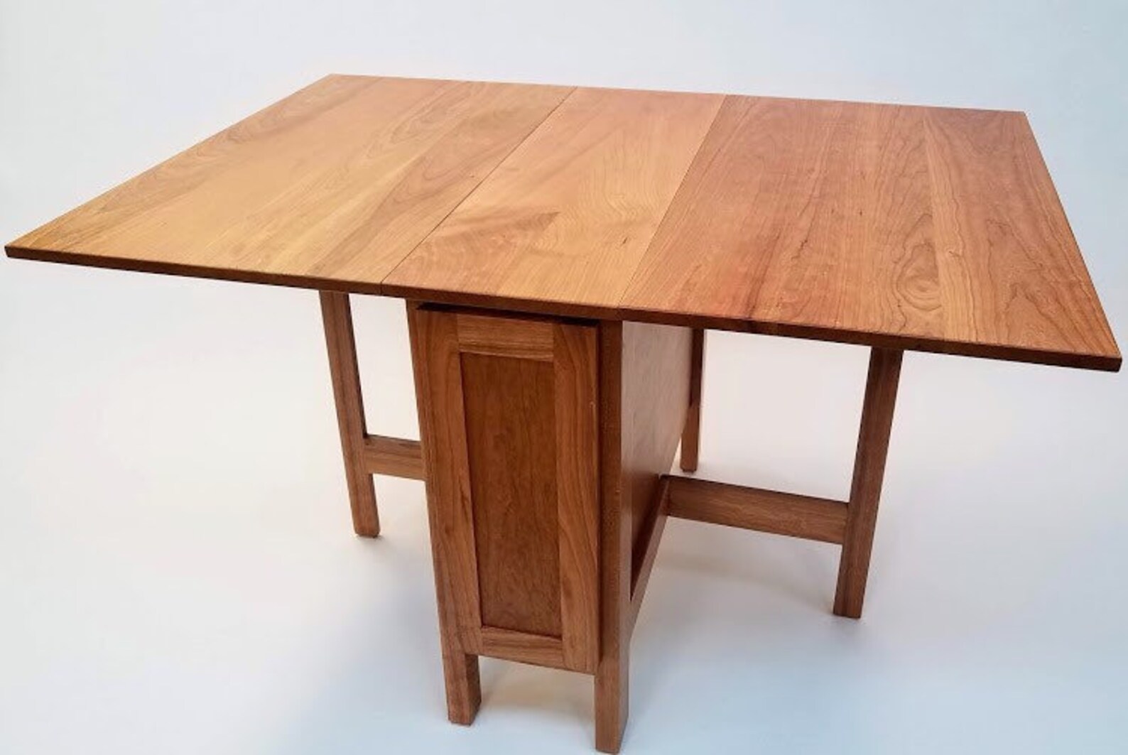 Cherry Drop Leaf Dining Table - Etsy