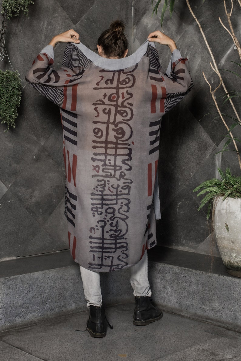 Mens Boho Kimono Ethnic Robe Man Bohemian Kaftan Burning - Etsy