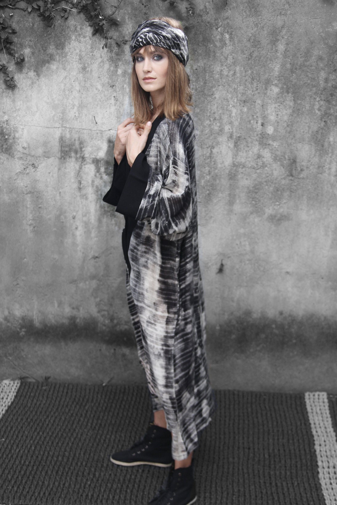 Boho Womens Robe, Kimono Robe, Rayon Robe, Burning Man Urban Ethnic ...