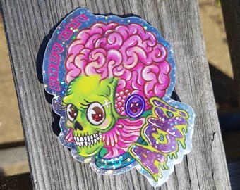 Mars Attacks Sticker | Etsy