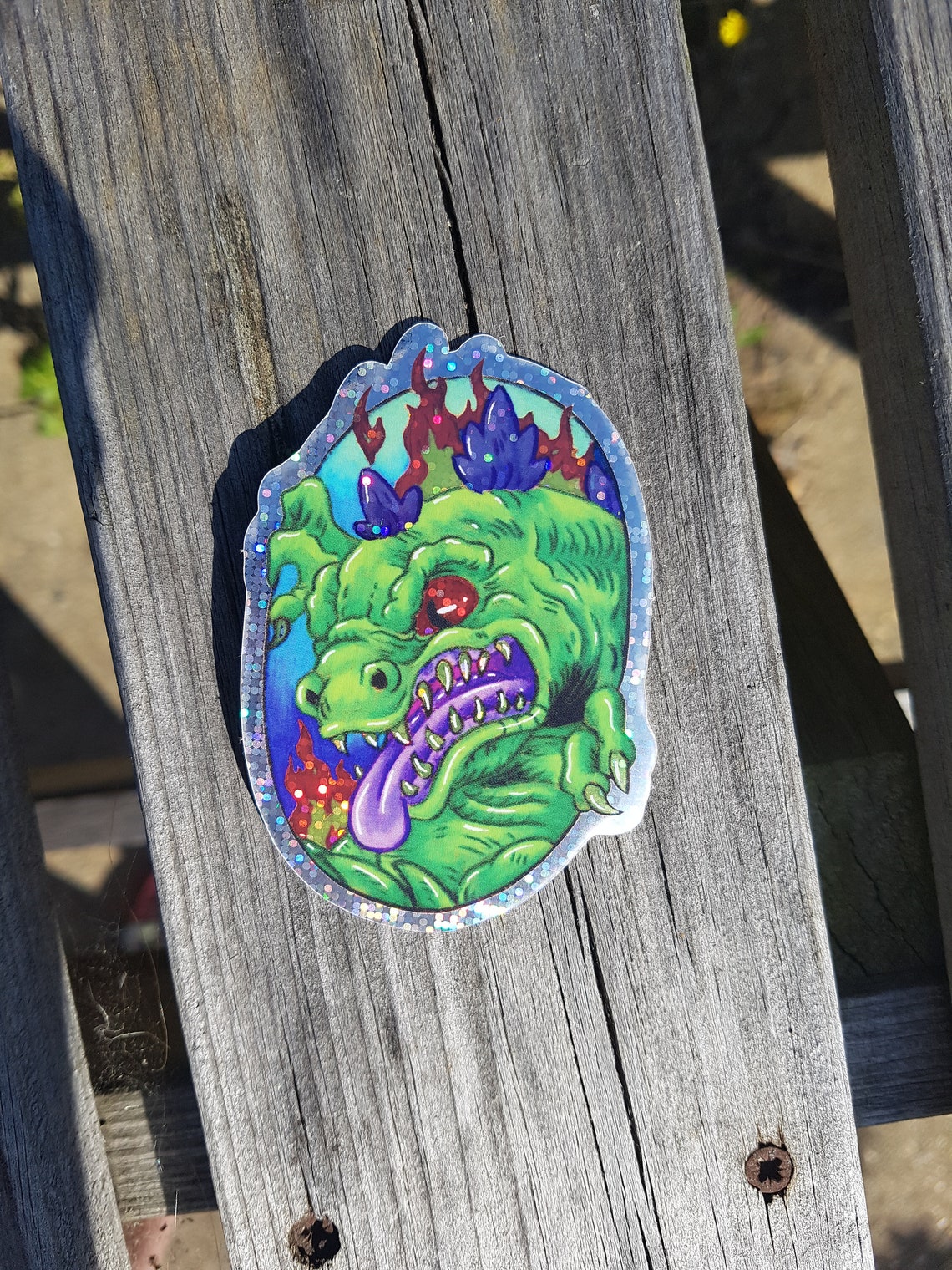 REPTAR Glitter Sticker pride Collection - Etsy