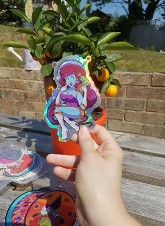 Space Ace Pin up Sticker. Two Sizes. - Etsy