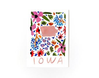 Common State Birds of Iowa Art Print Illustrated Chubby Bird Print Iowa ...