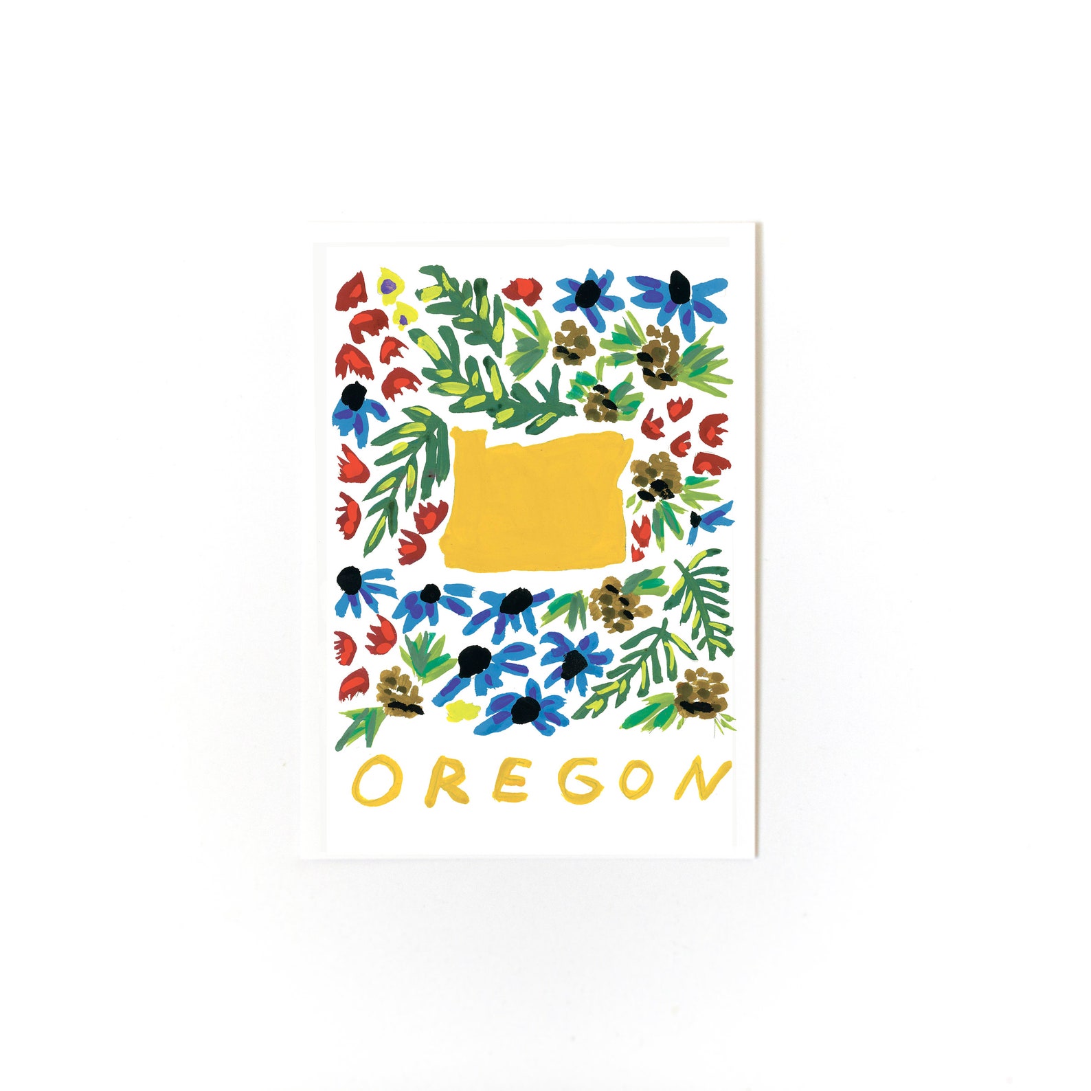 Oregon Print - Etsy