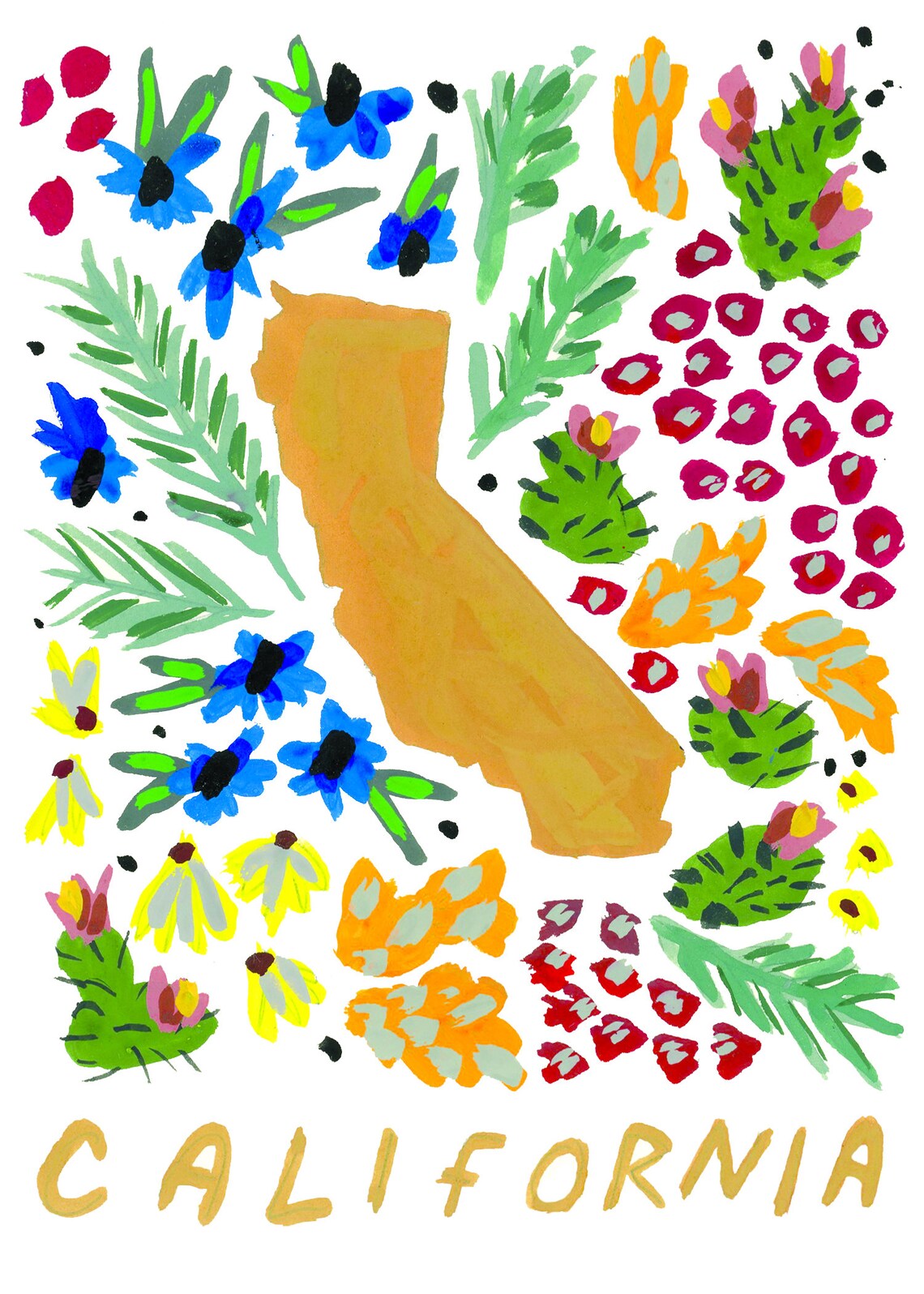 California Print - Etsy