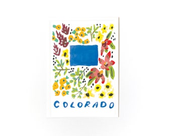 Colorado State Symbols Art Print / Colorado Art / State Symbols Art ...