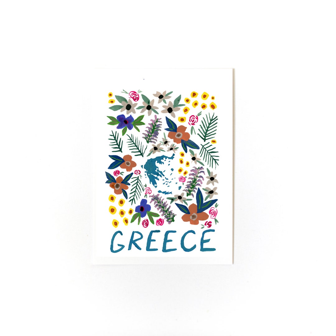 Greece Print - Etsy