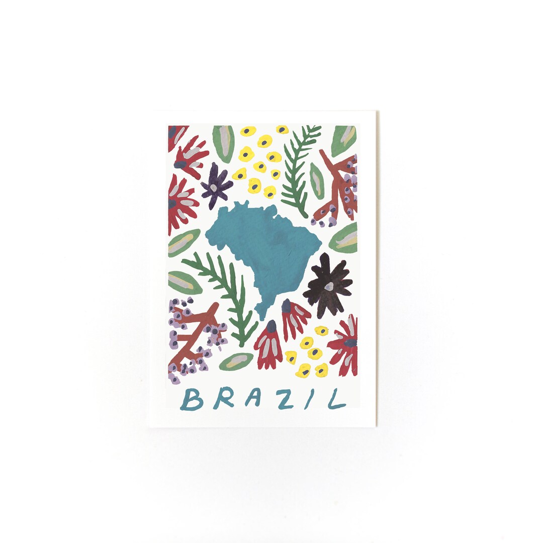 Brazil Print - Etsy