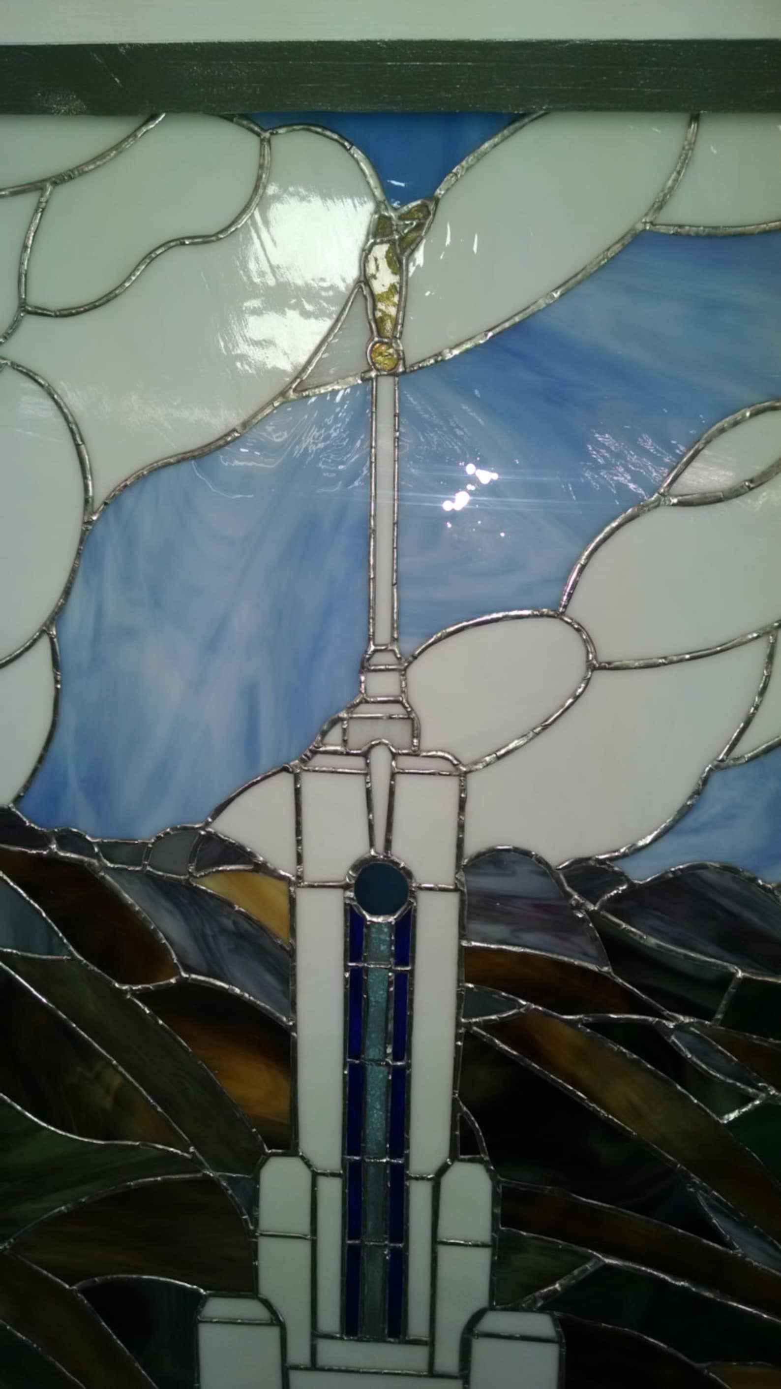 Stained Glass LDS Timpanogos Temple - Etsy