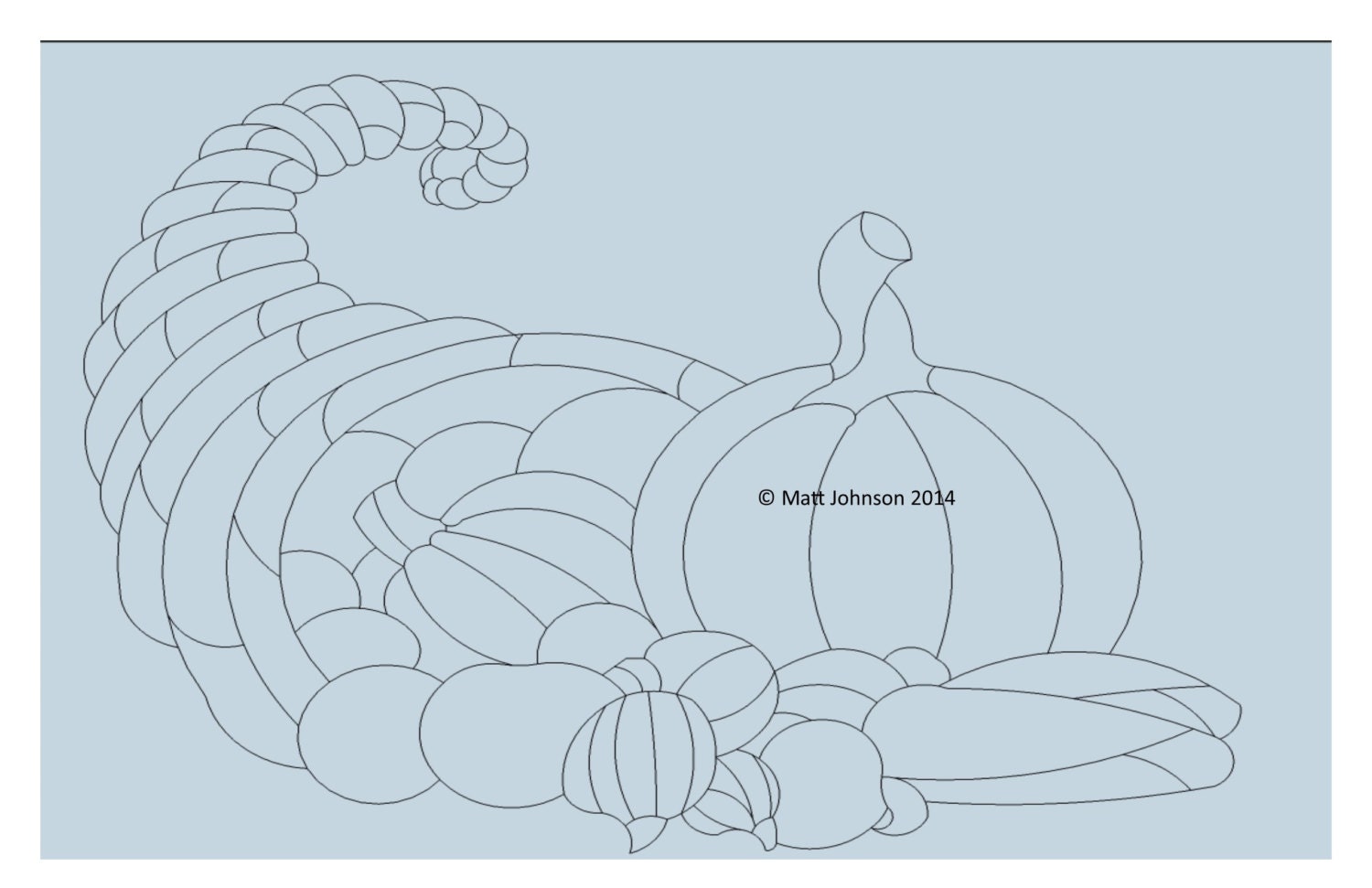 Cornucopia Pattern Printables
