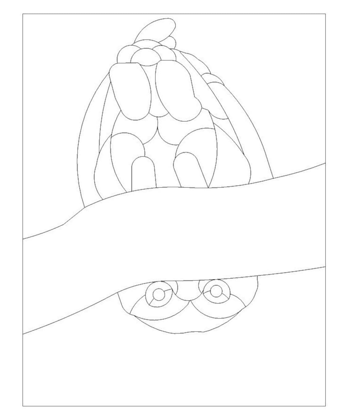 Pattern for a Stained Glass Owl - Etsy
