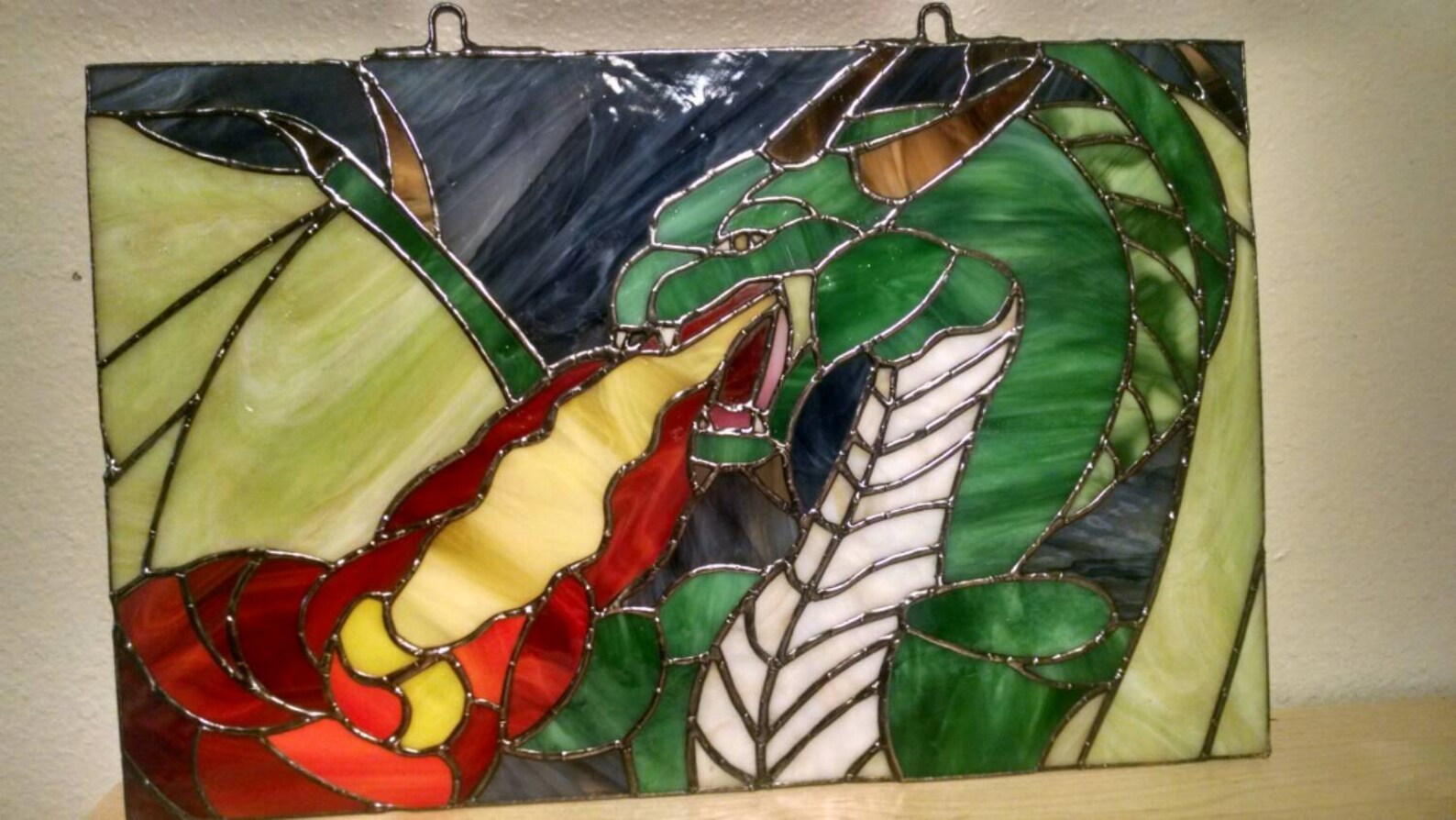 Stained Glass Dragon Pattern - Etsy