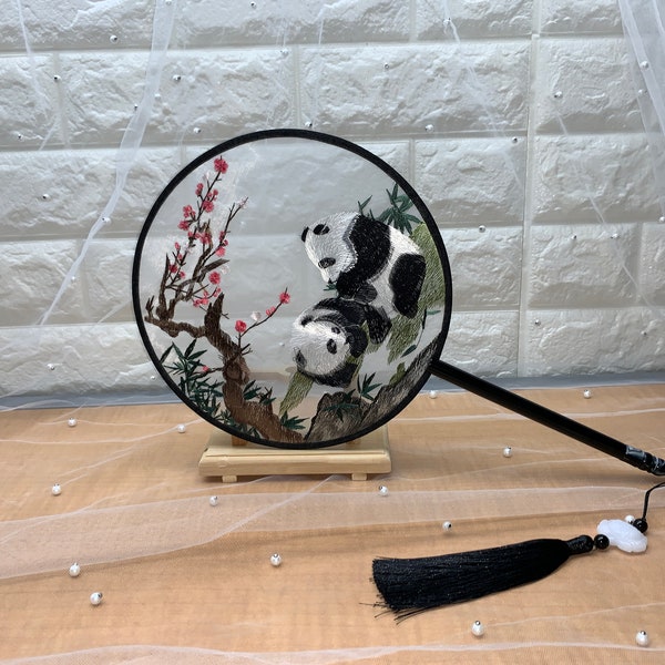 Hand Fan Embroidery - Etsy