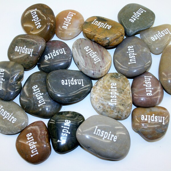 Inspirational Stones - Etsy