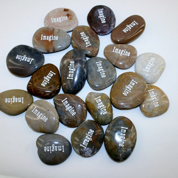 Inspirational Stones - Etsy