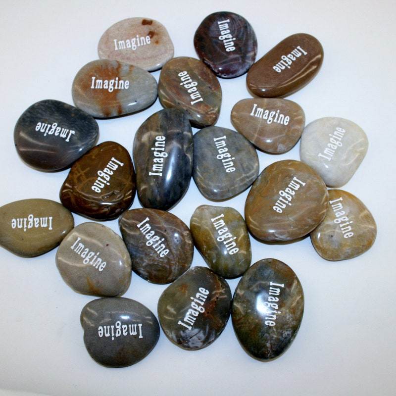 Inspirational Stones - Etsy