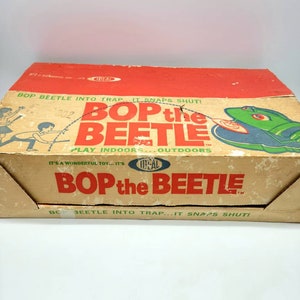 1962 Bop the Beetle Game by Ideal complete & Rare - Etsy