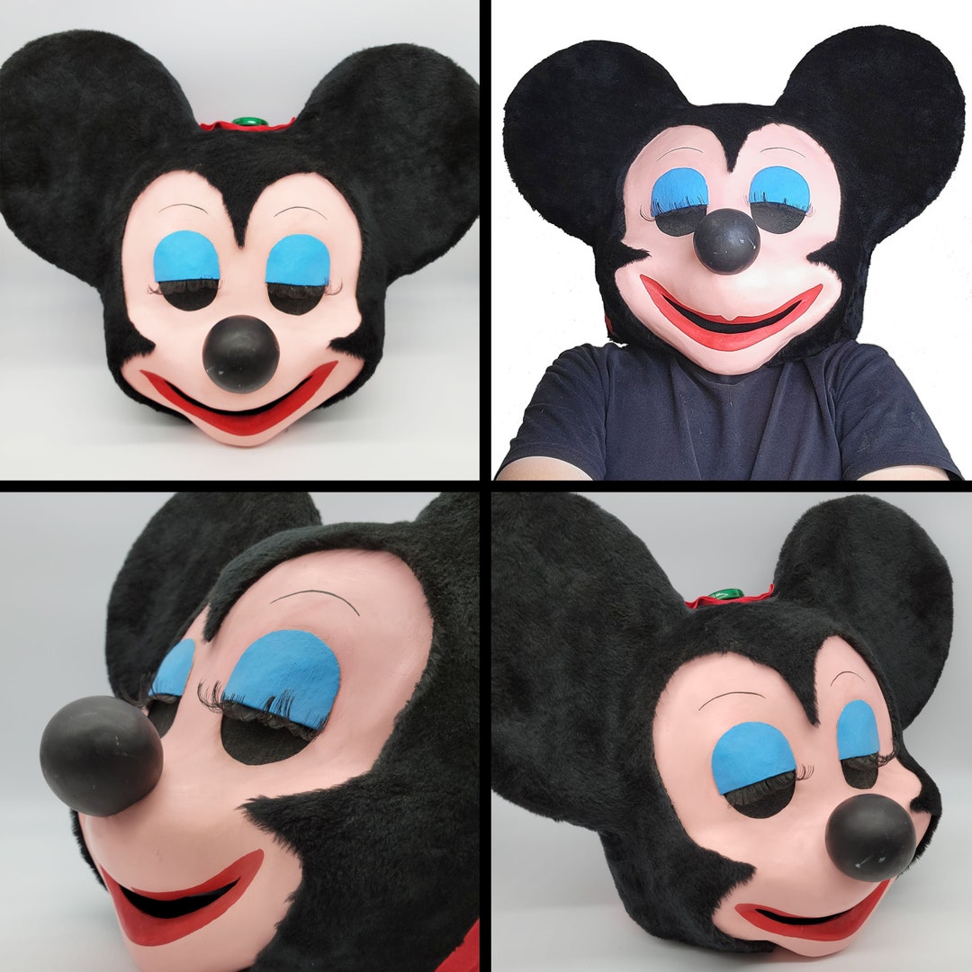 Extremely Rare 1950's Minnie Mouse Mascot Costume Head Adult Size hand ...