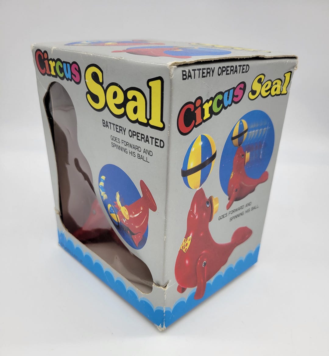 1985 Circus Seal Battery Operated Toy - Etsy