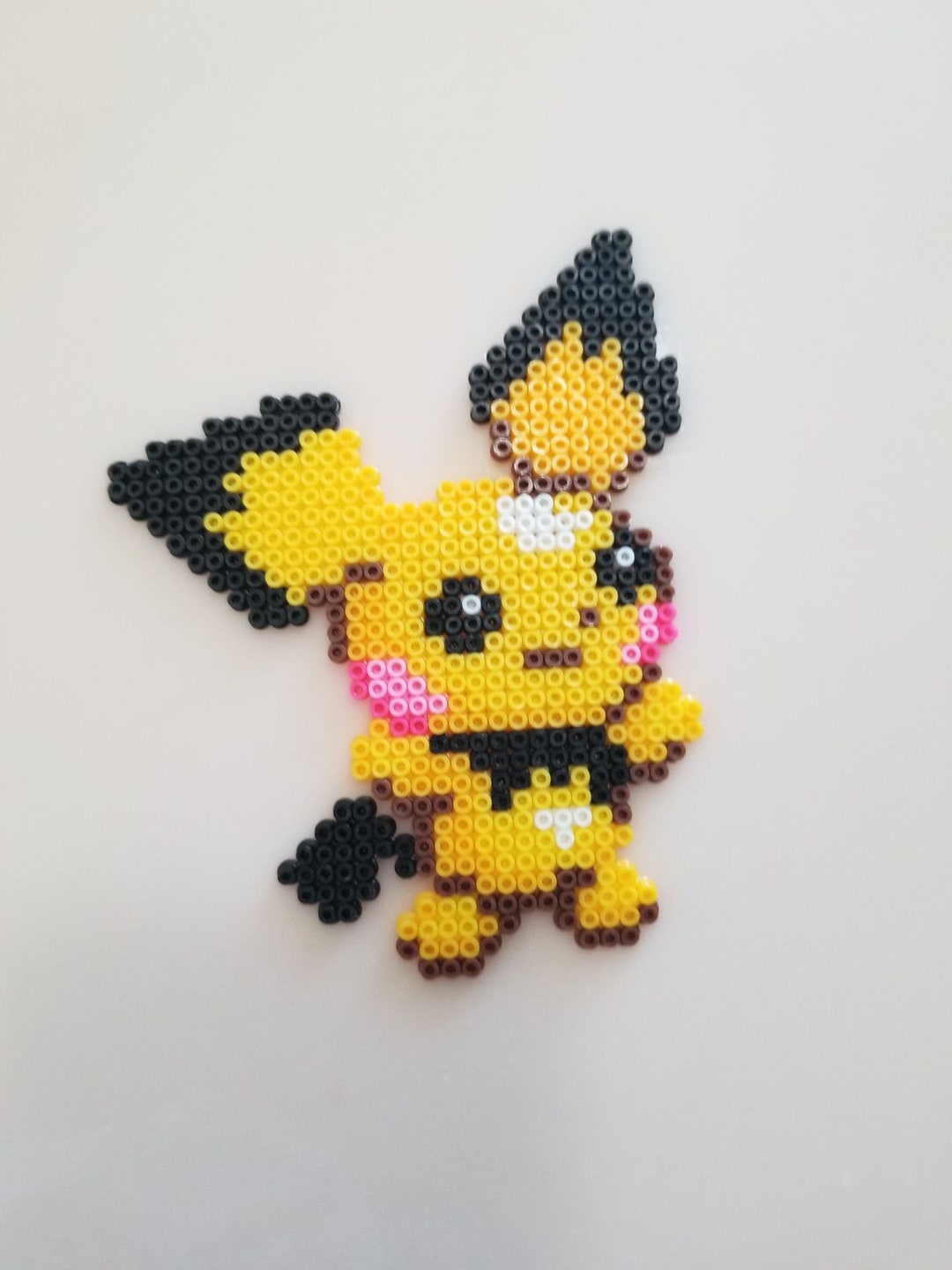 Pokemon Pichu Perler Design - Etsy
