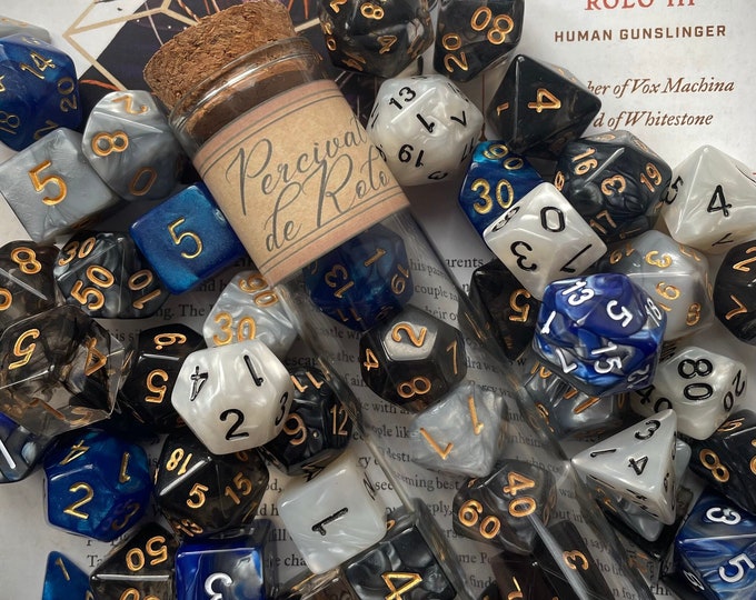 Grog I Critical Role Gift I Grog Inspired Dice I Glass Tube I Critical ...