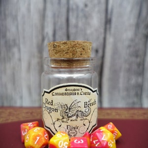 Tiny Dice | Red Dragon's Breath Potion | Dnd Potion Bottle Dice Set ...