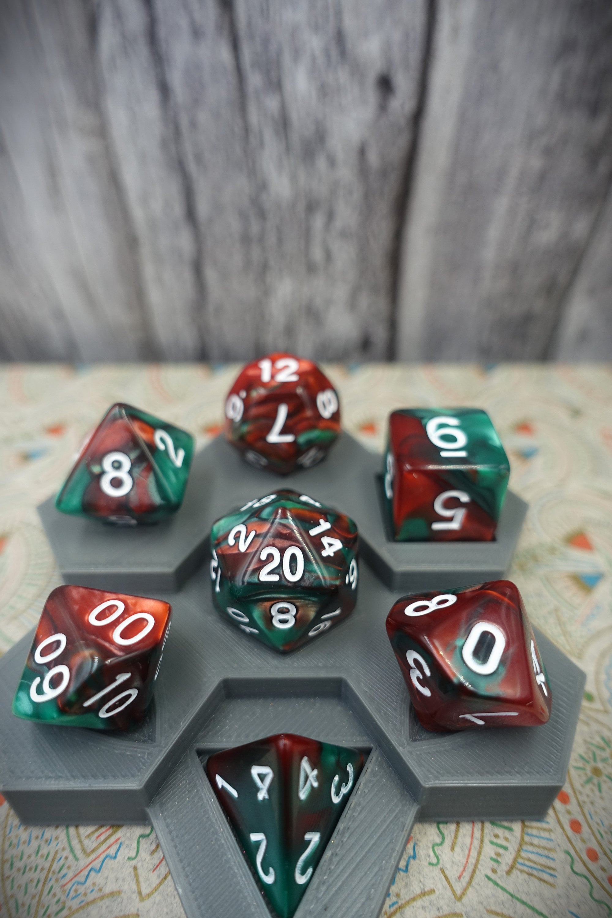 Protection From Evil Dnd Potion Bottle Dice Set Red and - Etsy UK