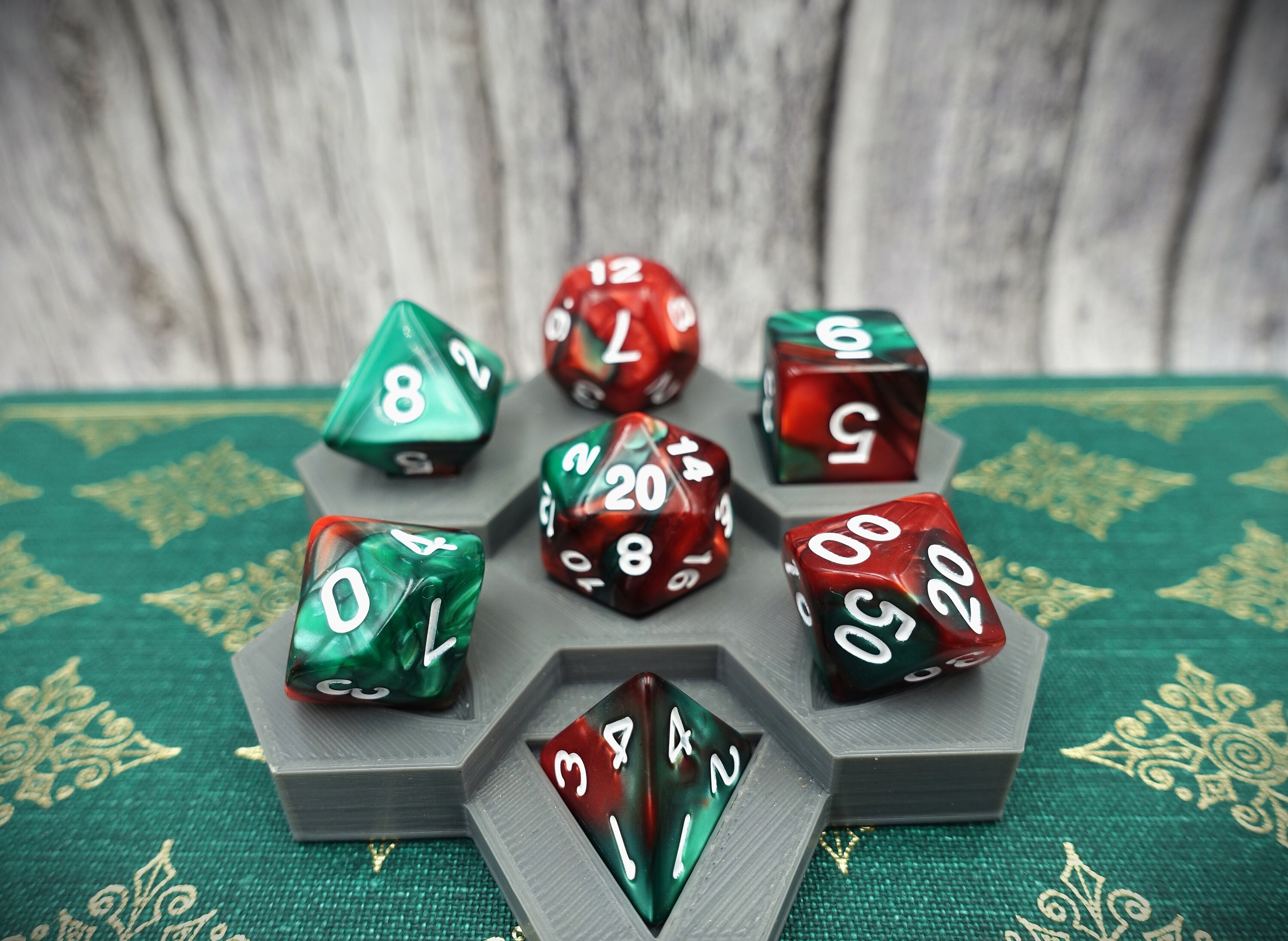 Protection From Evil Dnd Potion Bottle Dice Set Red and | Etsy UK