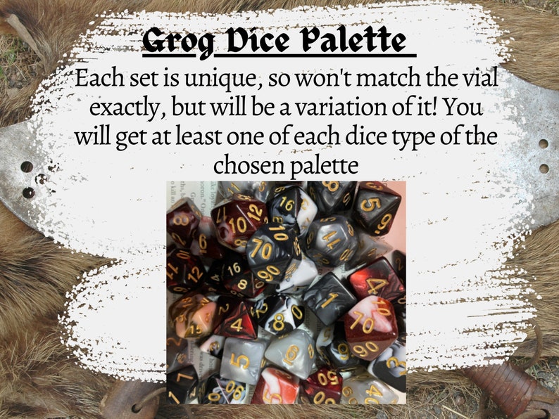 Grog I Critical Role Gift I Grog Inspired Dice I Glass Tube I Critical ...