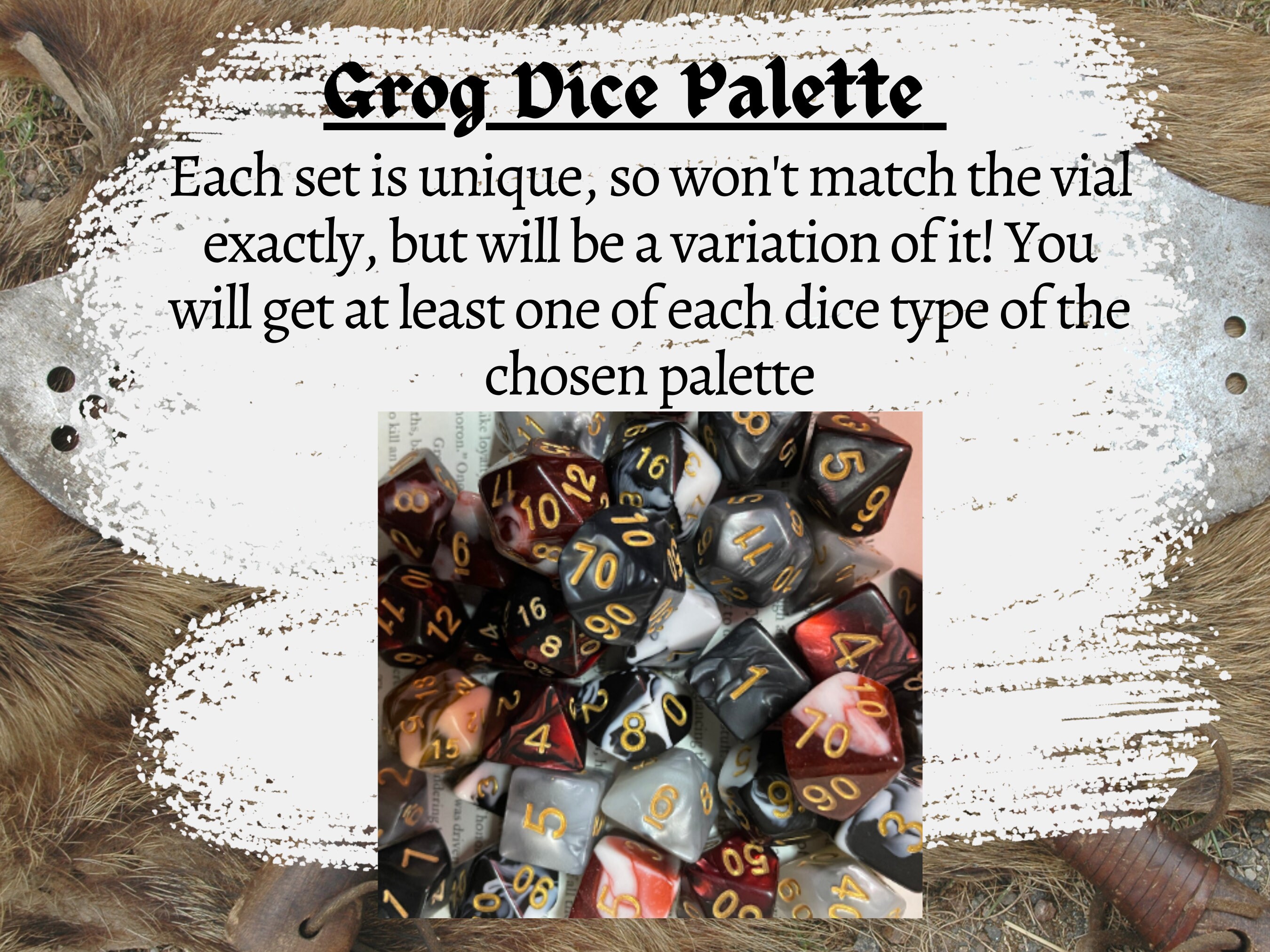 Grog I Critical Role Gift I Grog Inspired Dice I Glass Tube I Critical ...