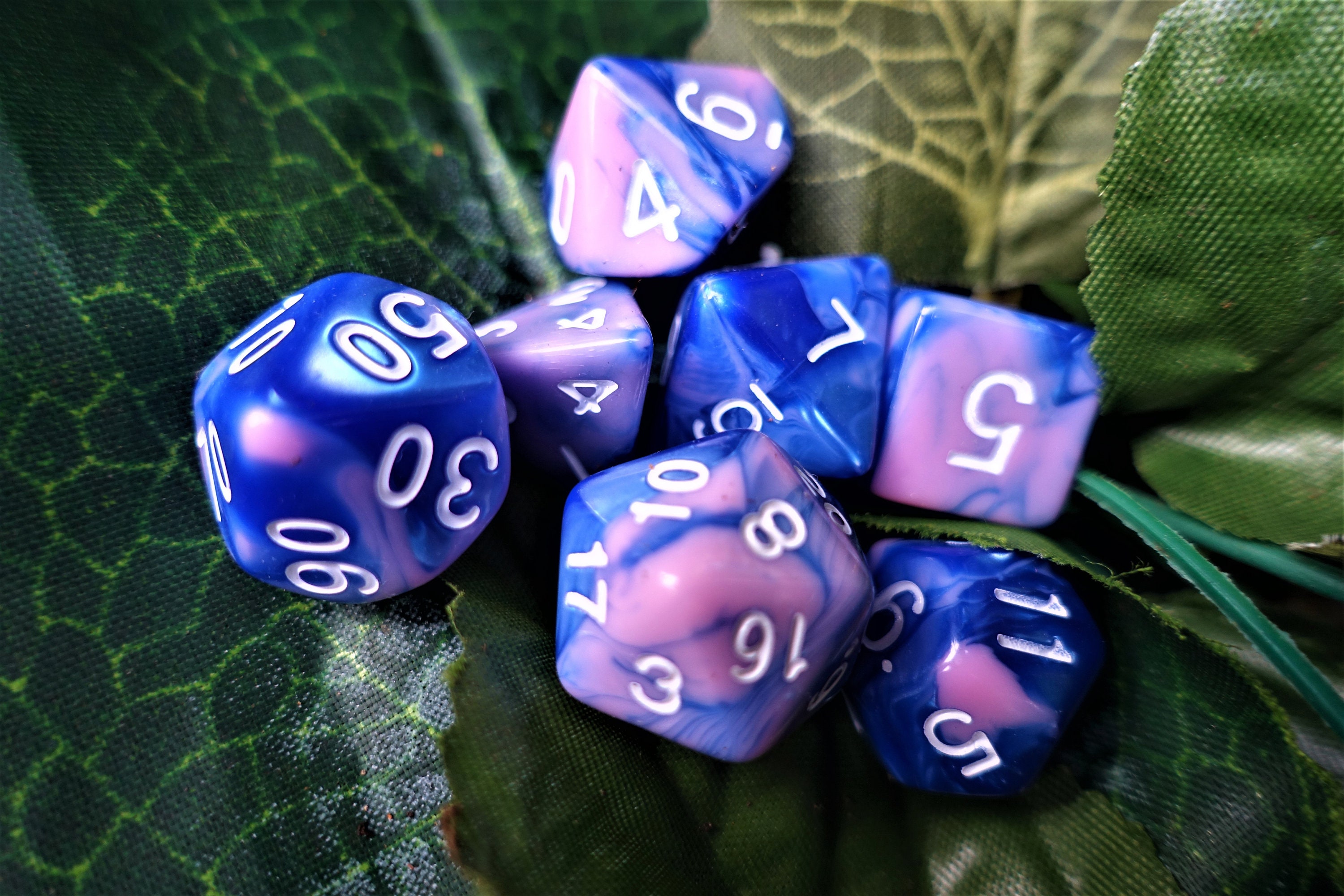 Oil of Etherealness Dnd Potion bottle dice set Pink and | Etsy