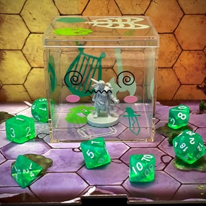 Dazed Gelatinous Cube Dice Box | Kawaii Monster | Dice Storage Box ...