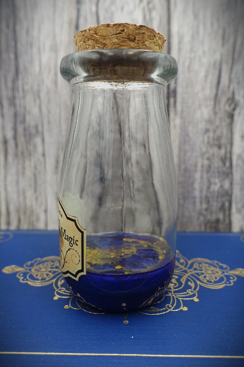 Dispel Magic Dnd Potion Bottle Dice Set Purple & Blue | Etsy UK