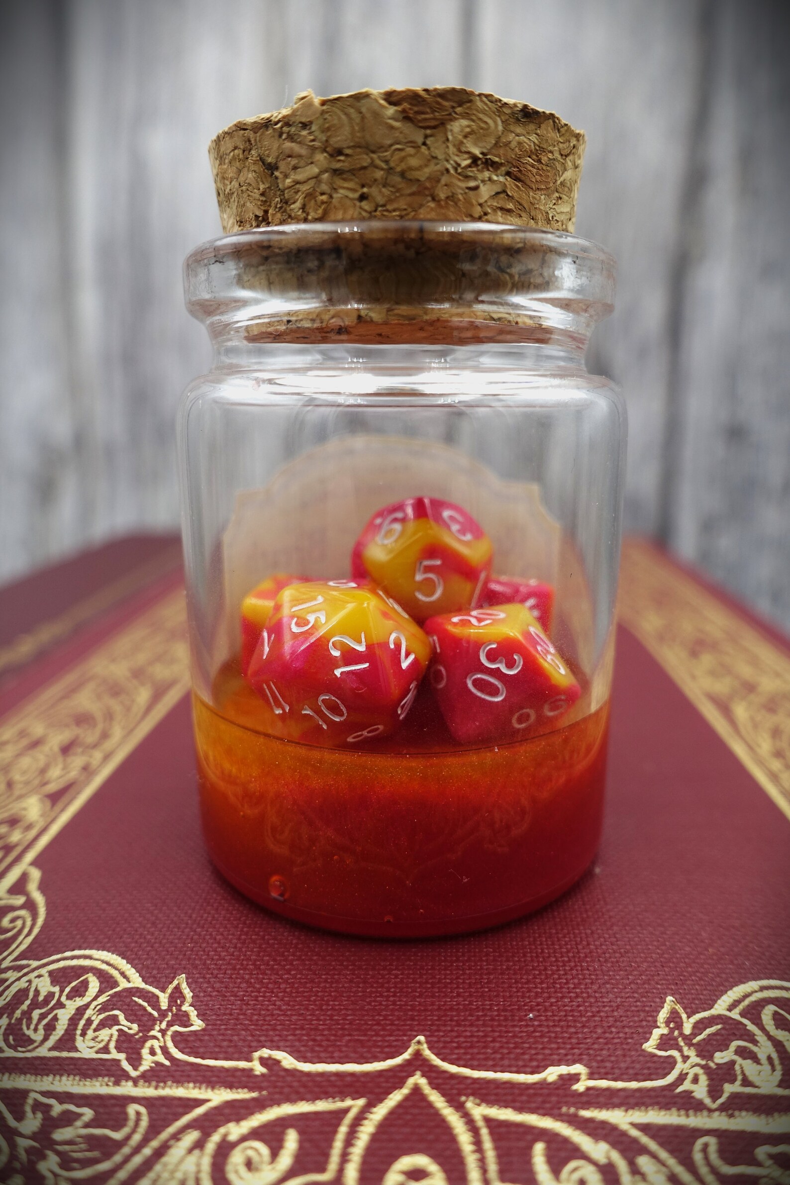 Tiny Dice Red Dragon's Breath Potion Dnd Potion Bottle - Etsy UK