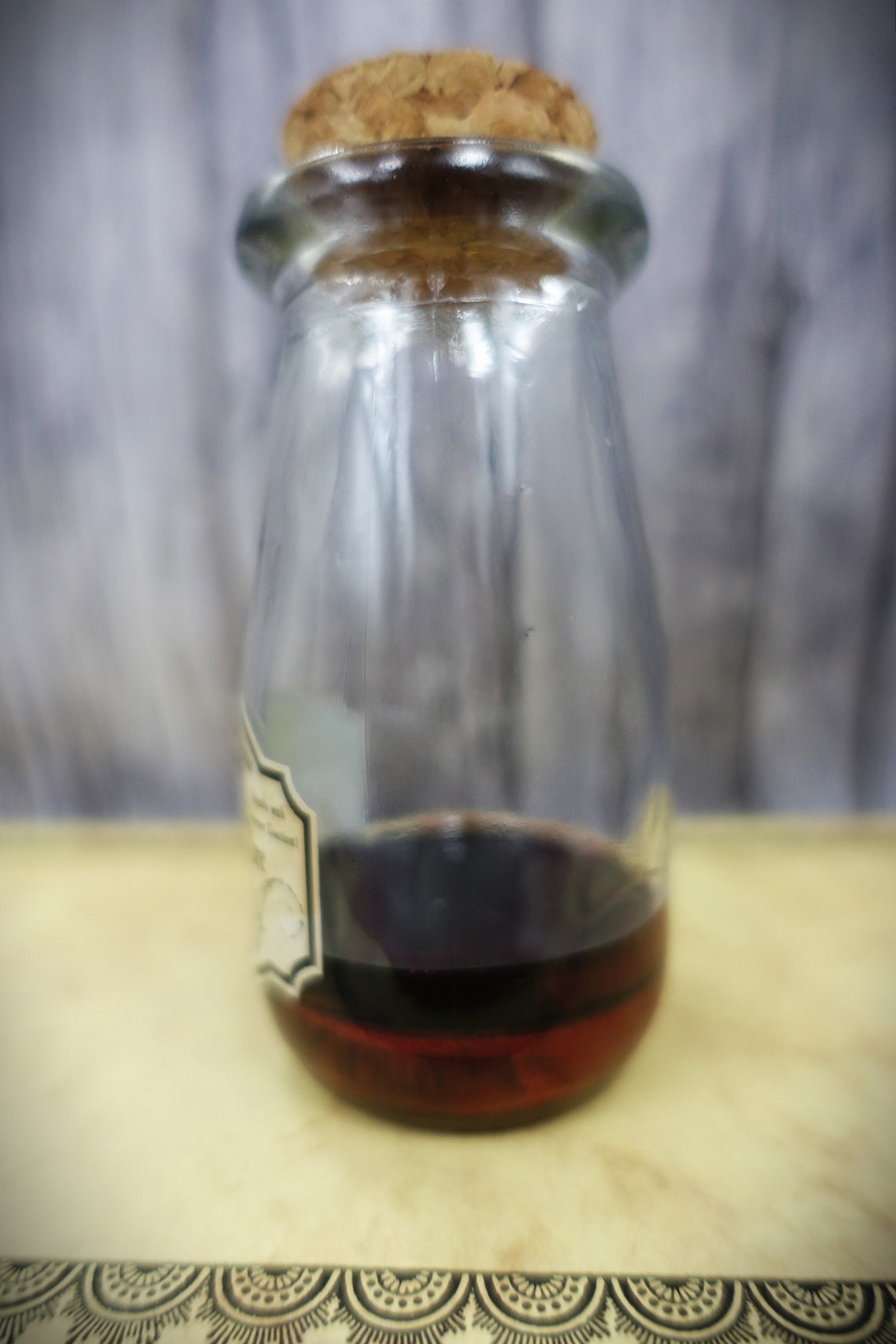 Alchemist Fire Dnd Potion Bottle Dice Set Red and Black - Etsy UK