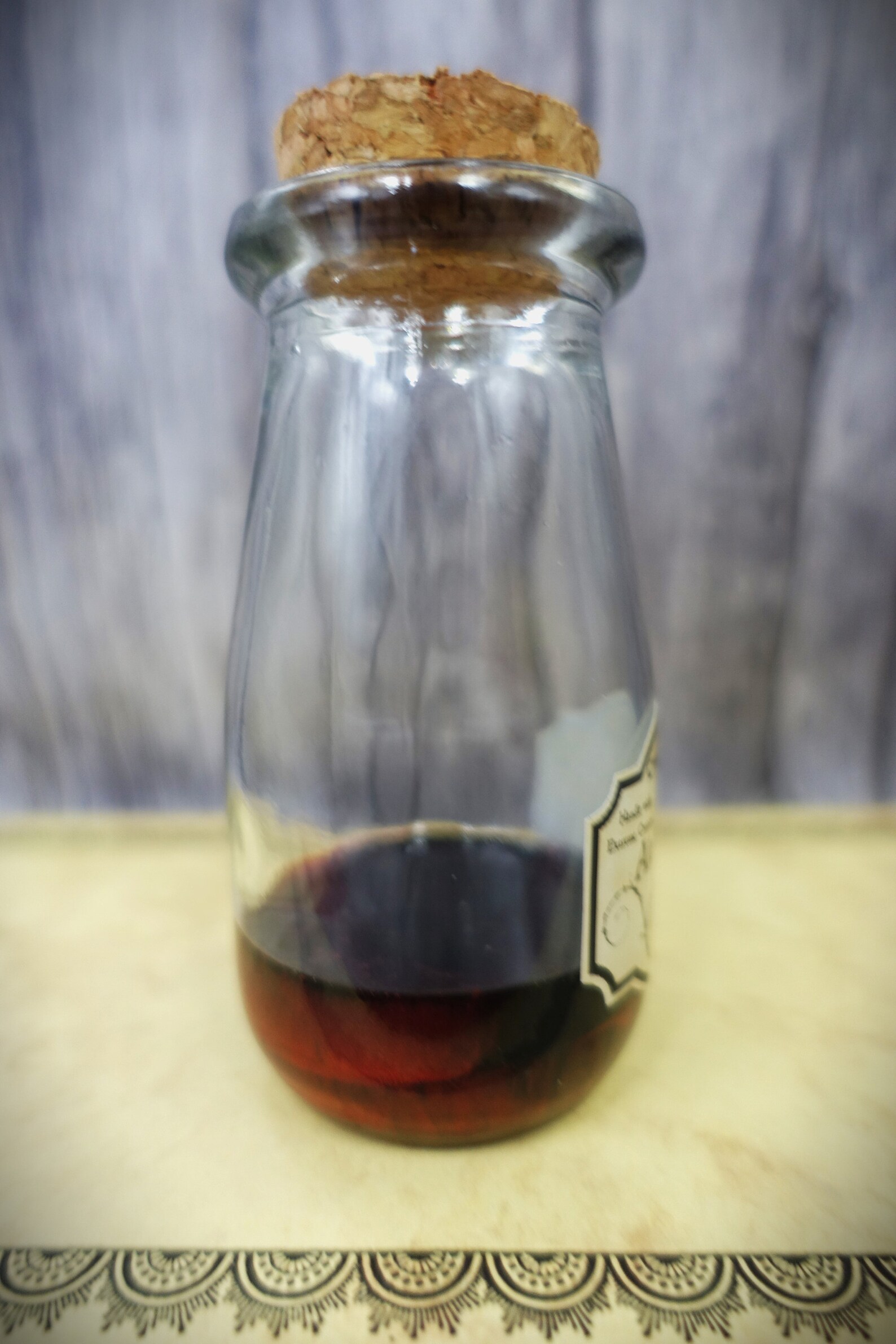 Alchemist Fire Dnd Potion Bottle Dice Set Red and Black - Etsy UK