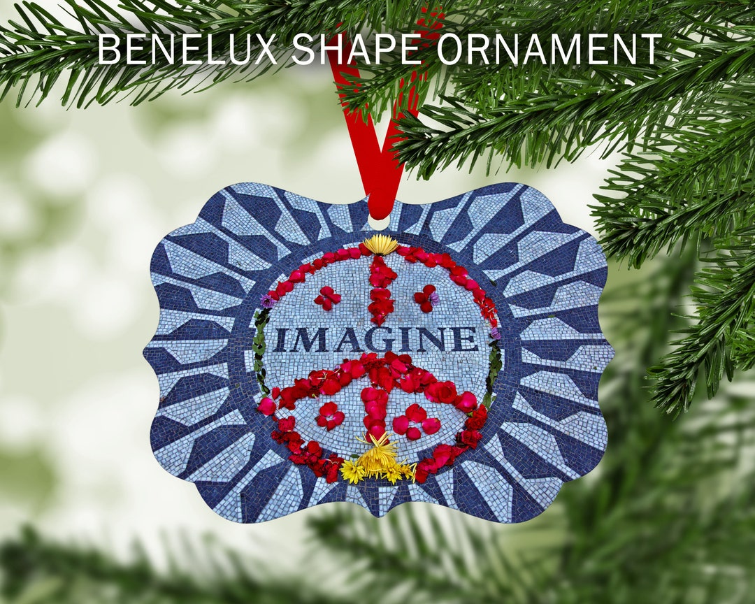 Central Park Imagine Mosaic New York Ornament, NYC Keepsake Gifts ...