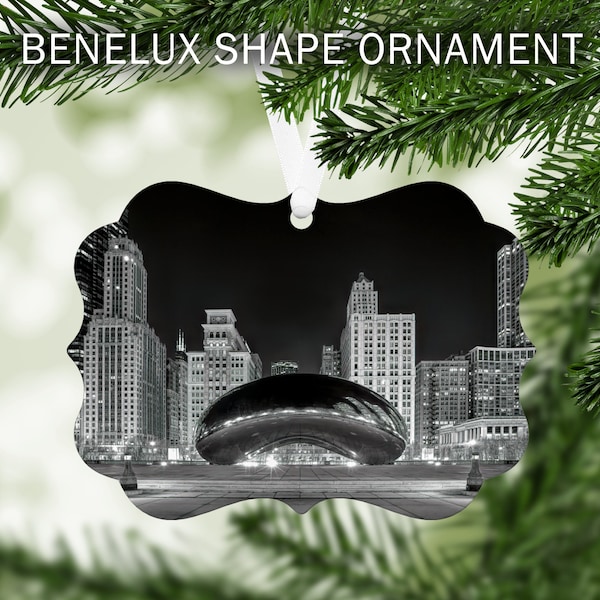 Chicago Bean Ornament - Etsy
