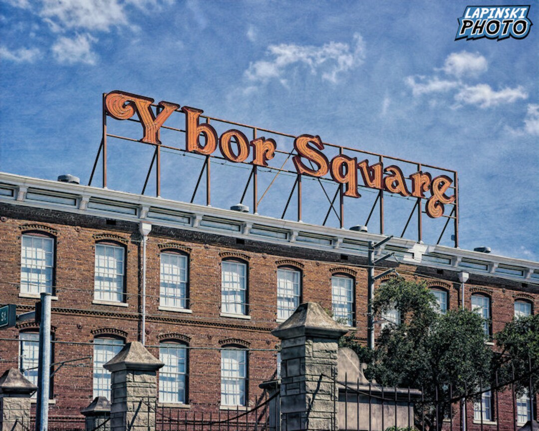Ybor City Photograph, Tampa Florida Color Photography, Wall Art, Art ...